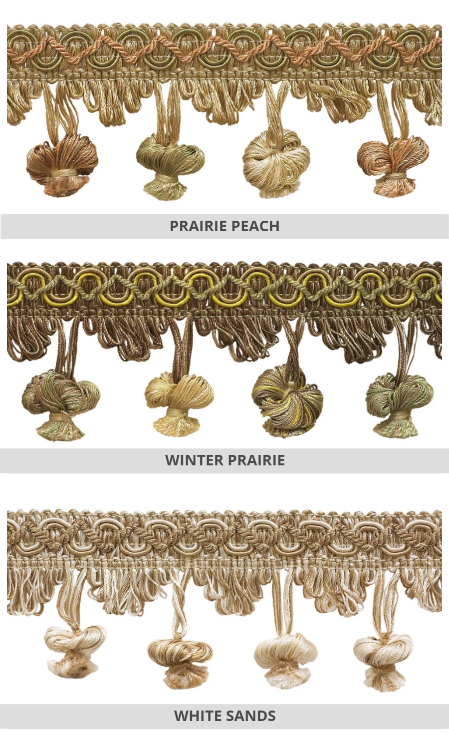 Custom Roman Shades with Decorative 'Artisan Luxury' Tassel Trim I ...