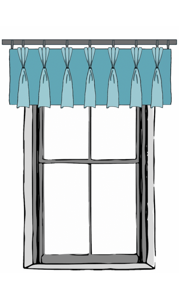 Kitchen & Window Valances | Spiffy Spools