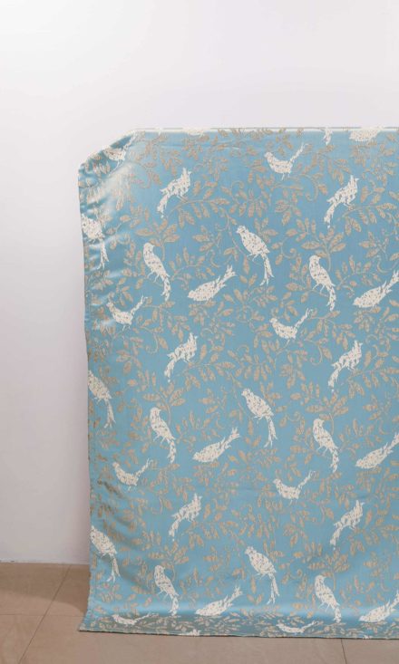 Celebrate your love for nature with our blue bird/ floral patterned ...