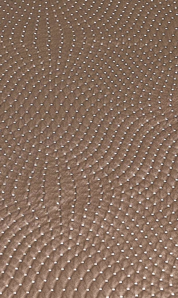 Plain Silk Fabric Sample/ Swatch I Caramel Brown I Spiffy Spools