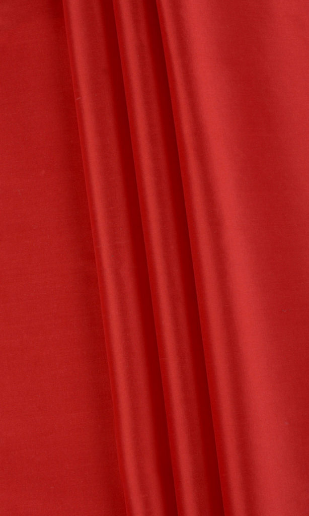 Shantung Silk Custom Window Curtains Online I Red I Spiffy Spools