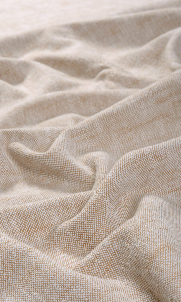 'Lino' Made to Measure Fabric Sample (Natural Oatmeal Beige)