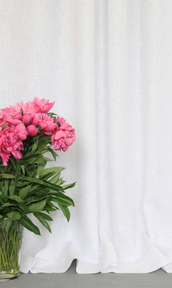 Buy Custom Natural Linen Window Blinds Online I Brown I Spiffy Spools