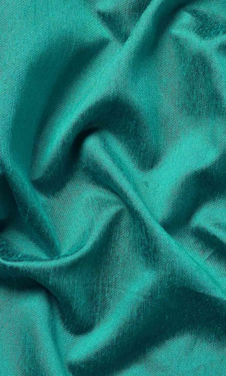 'Bluegrass' Custom Size Window Roman Blinds (Turquoise Blue)