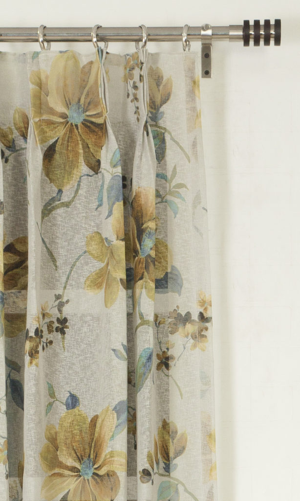 'Sheer Senorita' Made to Measure Sheer Fabric (Yellow)