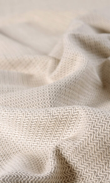 'Regan Grey' Textured Custom Length Curtains (Grey/ Beige)