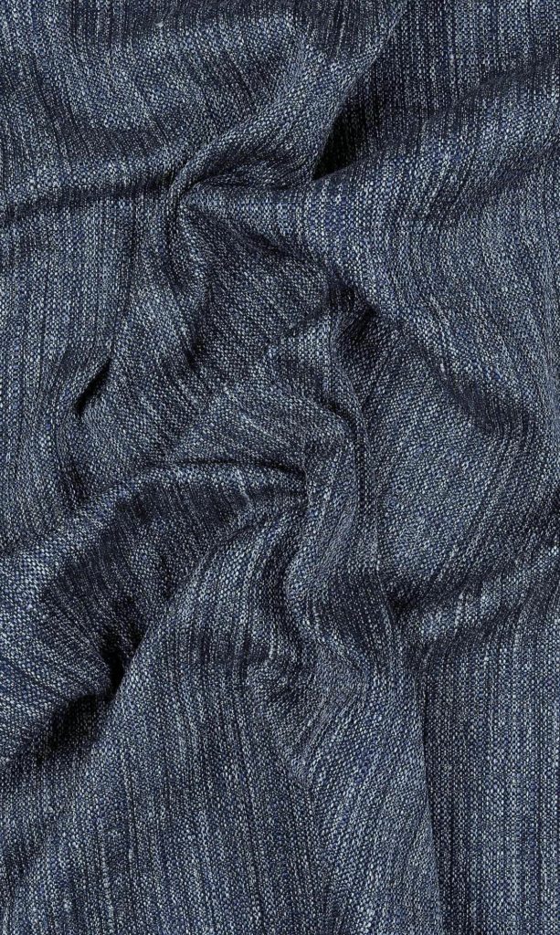 Plain / Textured Fabric Sample/ Swatch I Navy Blue