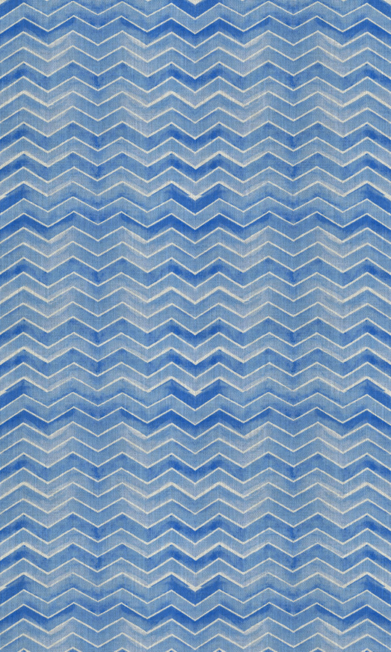 Buy Chevron Print Shades Online I Eggshell White/ Blue I Spiffy Spools