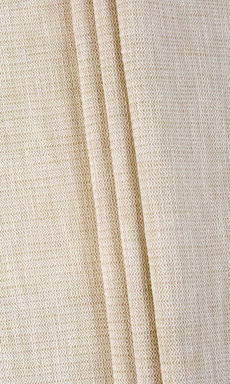 'Bej' Textured Curtain Panels (Sepia Beige/ Off White)