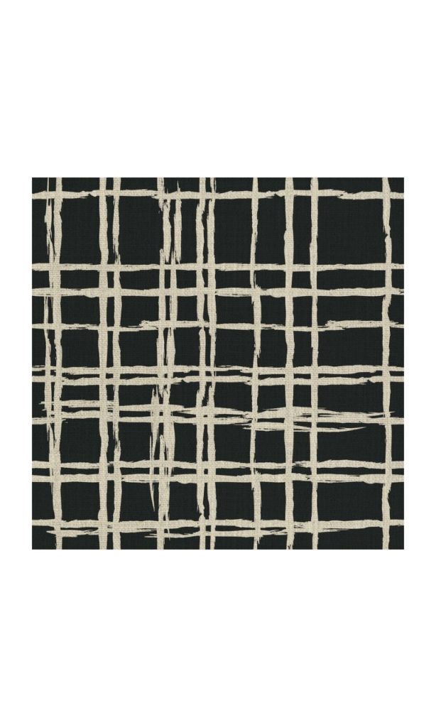 Buy Geometrical Patterned Roman Shades Online I Black/ Ivory I Spiffy ...