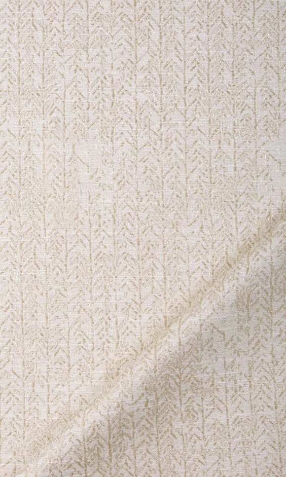 Buy pale beige abstract patterned cotton blinds to add understated ...