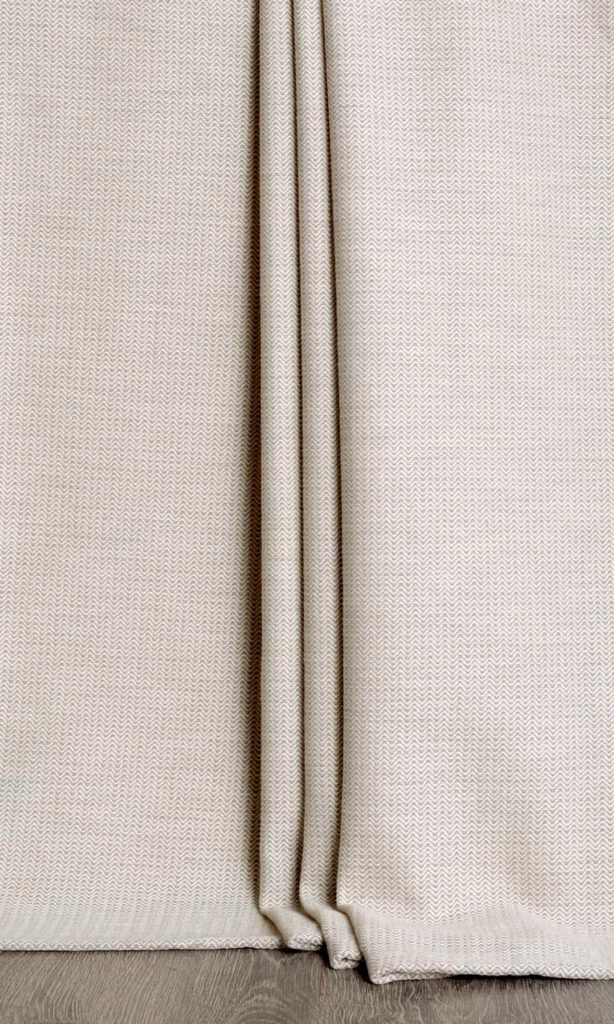 'Regan Grey' Textured Custom Length Curtains (Grey/ Beige)