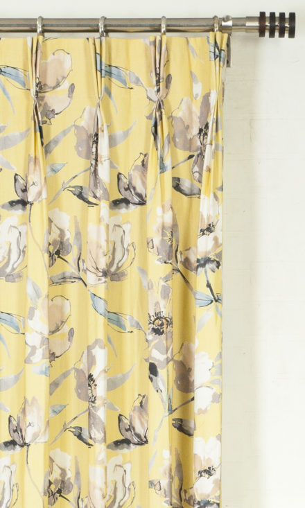 Made-to-Custom Curtains Online I Yellow I Spiffy Spools