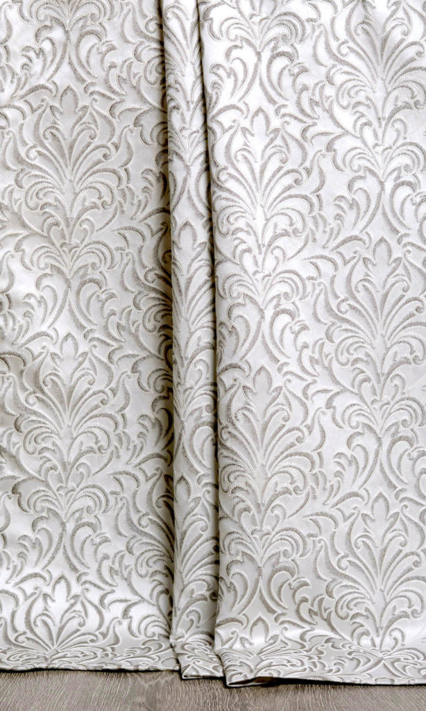 ‘Chord’ Fabric Swatch (White/ Black) – Spiffy Spools