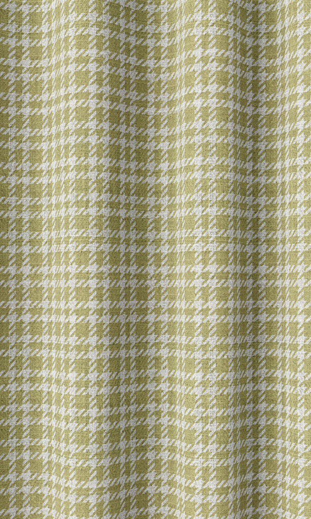 Order Modern Check Print Shades Online I Chartreuse Green/ White