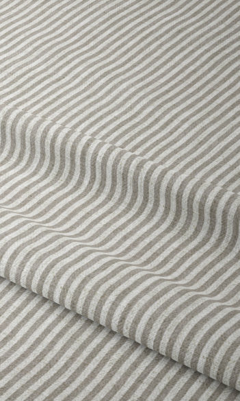 Modern Striped Custom Drapes Online I Warm Grey I Spiffy Spools