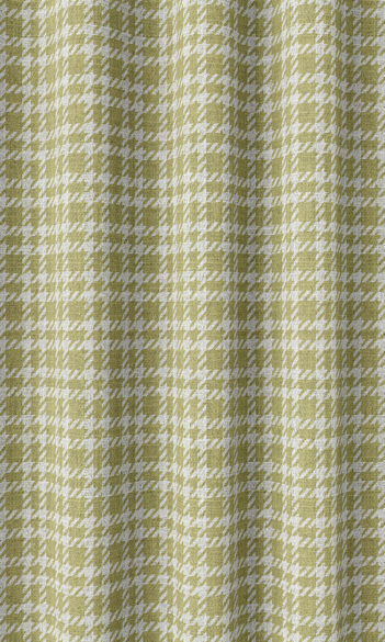 Check Print Drapes Online I Chartreuse Green/ White I Spiffy Spools