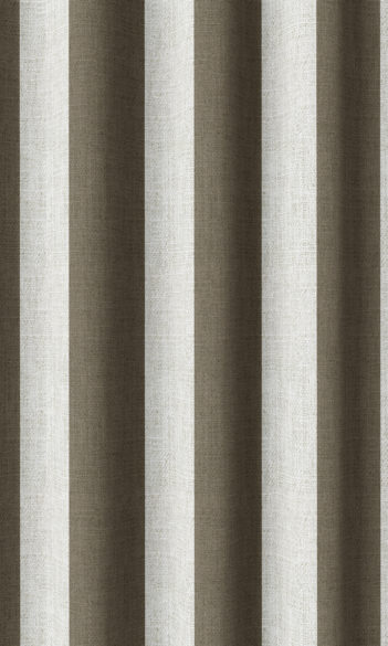 Shop Striped Custom Shades Online I Cedar Brown/ Ivory I Spiffy Spools