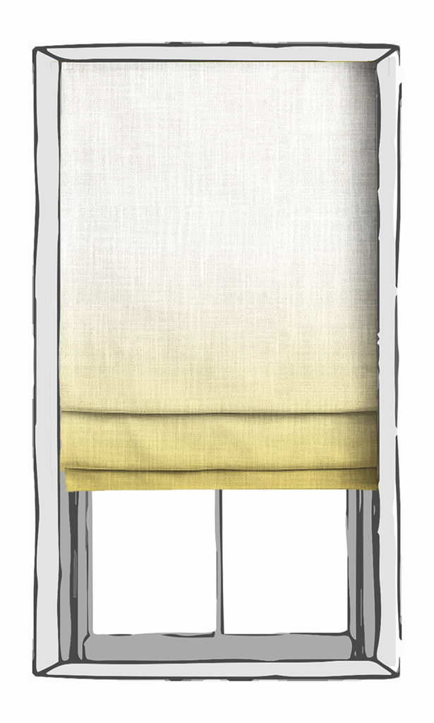 Buy Yellow Roman Shades & Window Blinds I Spiffy Spools