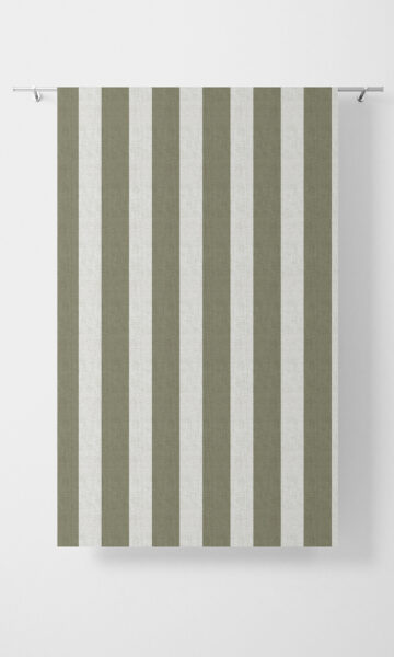 Order Modern Striped Print Shades I Olive Green/ White I Spiffy Spools