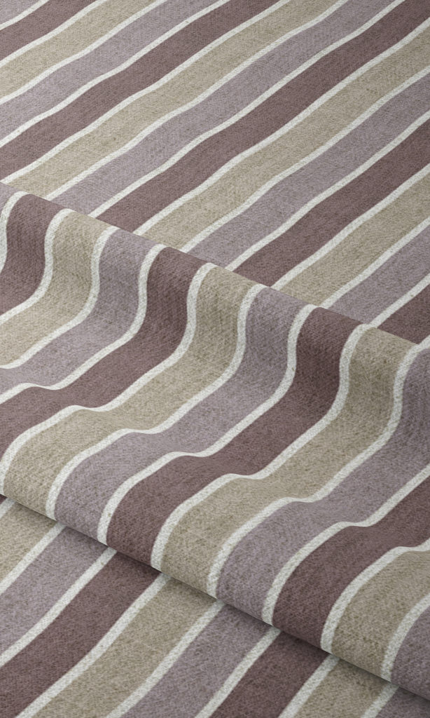 Order Custom Striped Print Shades I Lavender/ Beige I Spiffy Spools