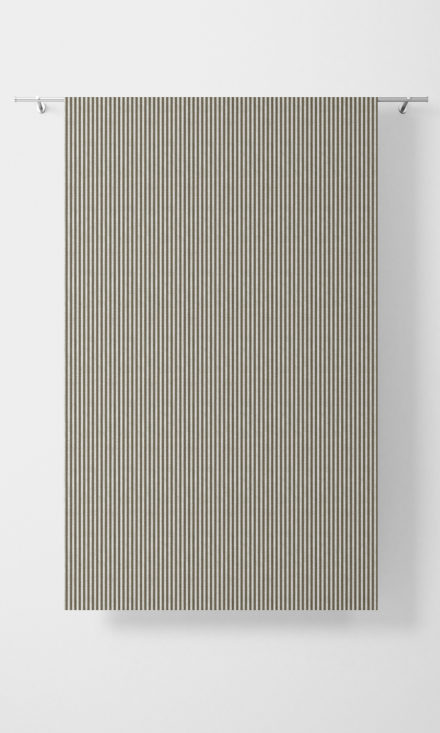 'Tumbleweed Trail' Striped Print Shades (Mocha Brown/ White)