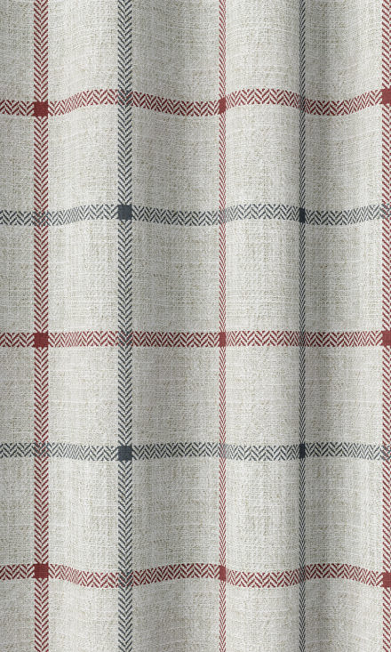 Buffalo Plaid, Checkered & Gingham Roman Shades & Window Blinds
