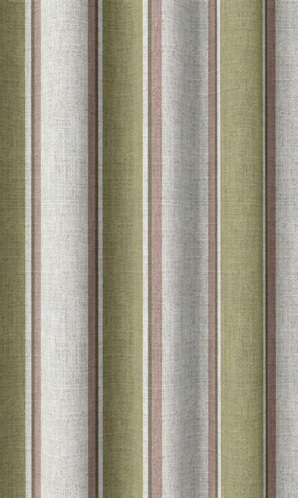Shop Striped Window Blinds Online I Green/ Pink/ White I Spiffy Spools
