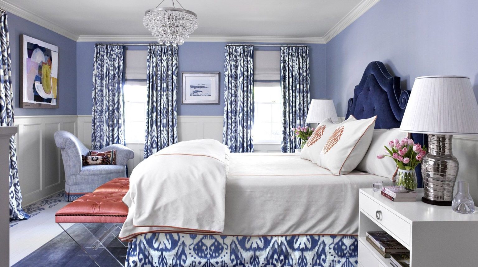 Decorating with Ikat Window Treatments from Spiffy Spools