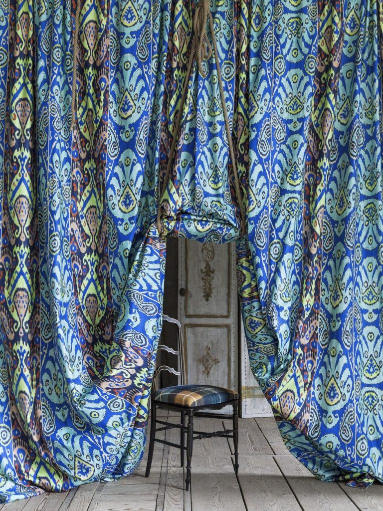 Decorating with Ikat Window Treatments from Spiffy Spools