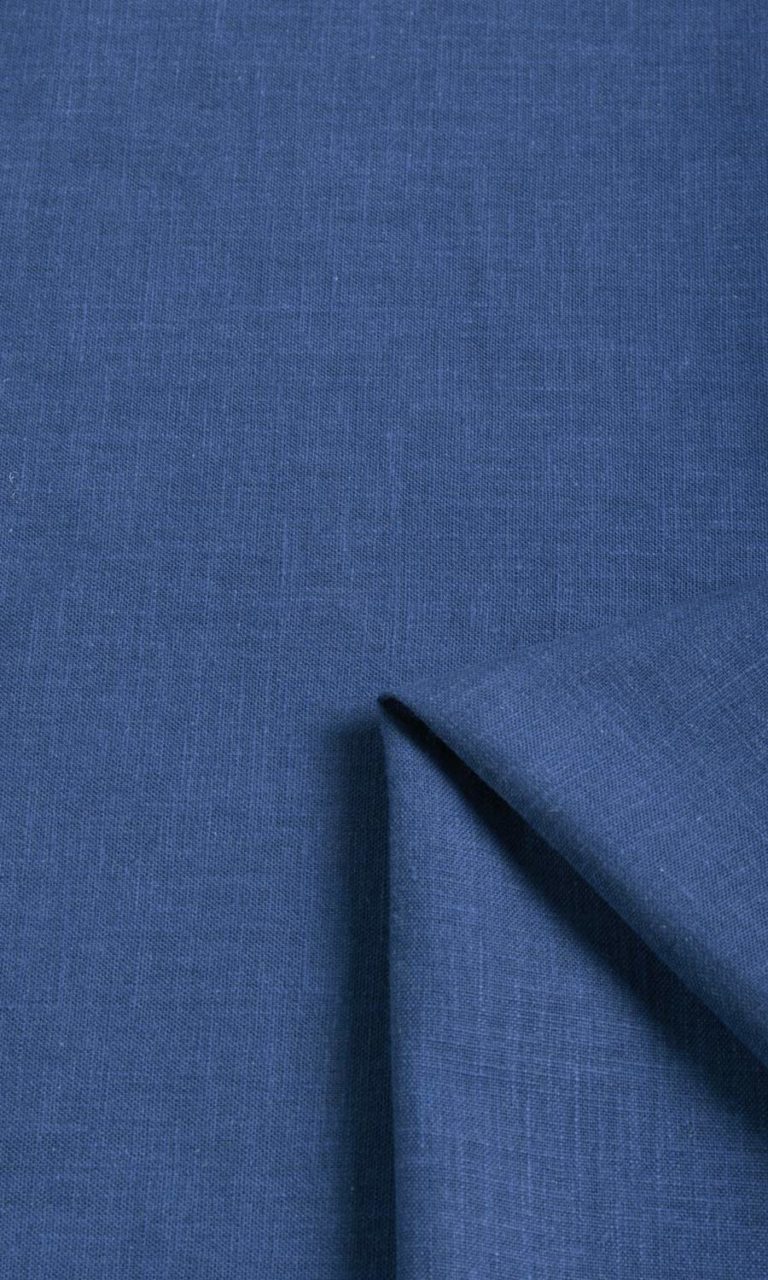 'Imperial Blue' Poly-Cotton Blend Custom Curtains (Cobalt)