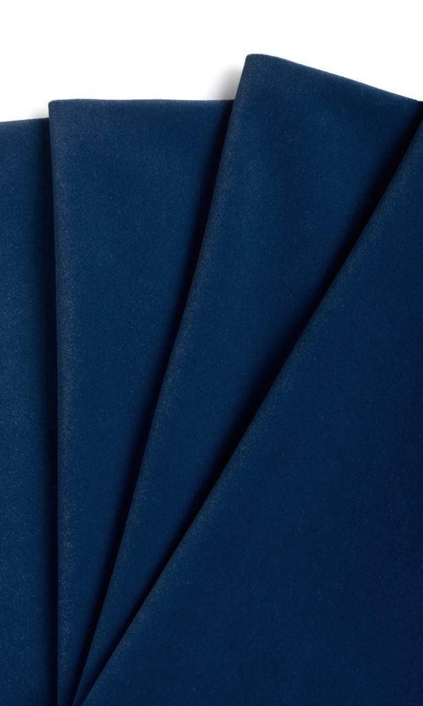 Order Velvet Roman Shades Online I Navy Blue I Spiffy Spools