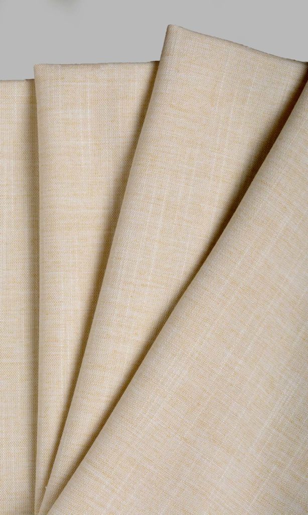 Order Plain Linen Texture Shades Online I Pale Beige I Spiffy Spools