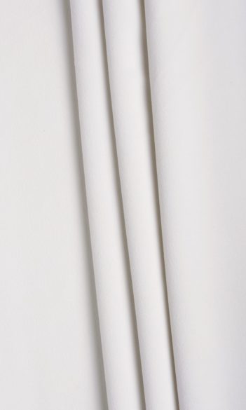 'Silence' Velvet Roman Blinds (Ivory)