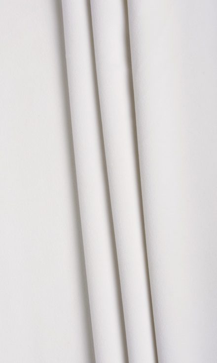 'Silence' Velvet Roman Blinds (Ivory)