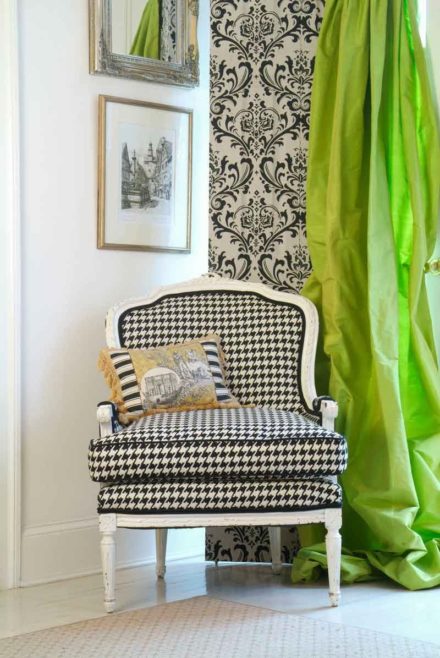 Houndstooth Curtains I Shop & Style with Spiffy Spools