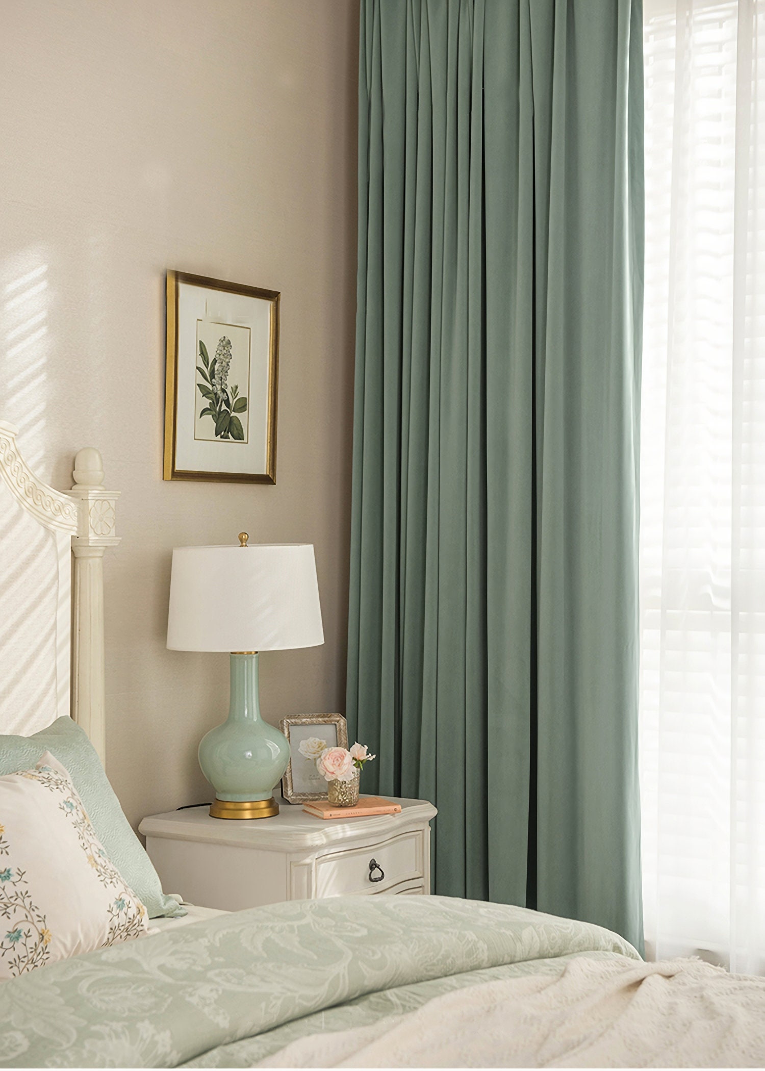 Custom Curtains for Bedroom Windows I Spiffy Spools