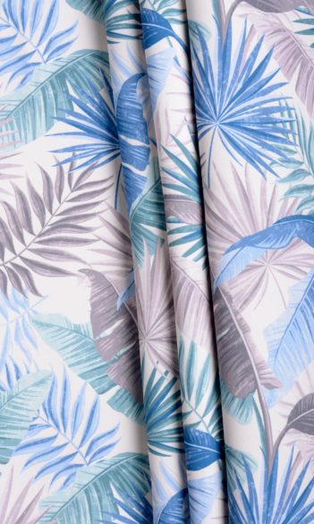 'Feather Blue' Botanical Floral? Window Shades (Blue/ Purple)