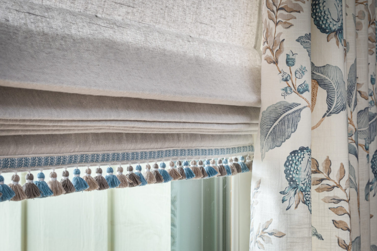 Basement Window Blinds & Roman Shades | Spiffy Spools