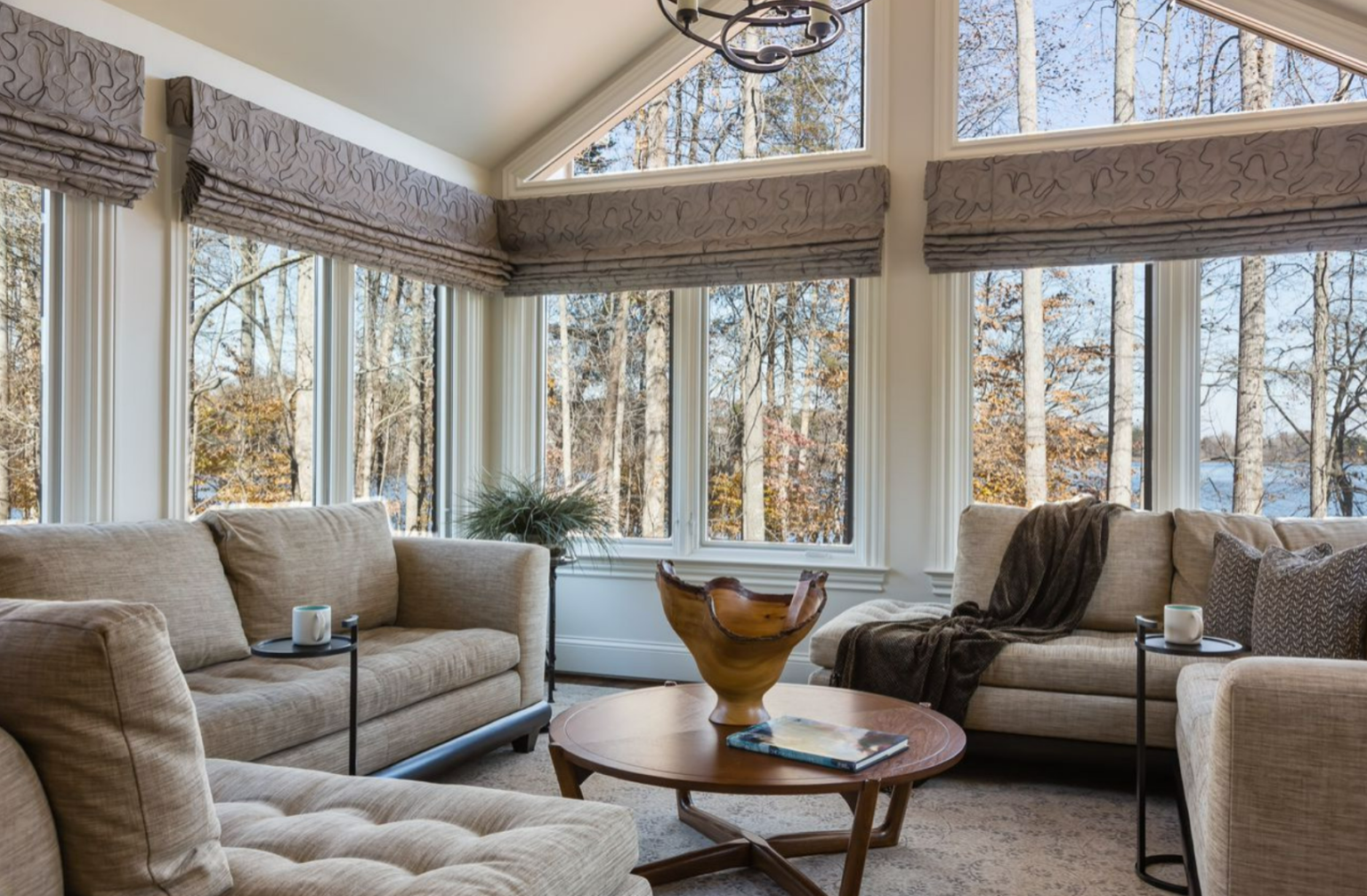 Roman Shades for Sunroom I Ideas & Tips | Spiffy Spools