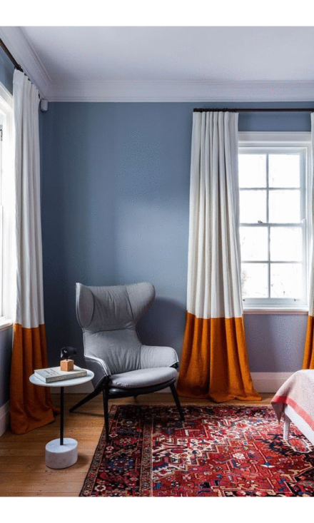 Custom Color Block Curtains & Drapes - Shop Now | Spiffy Spools