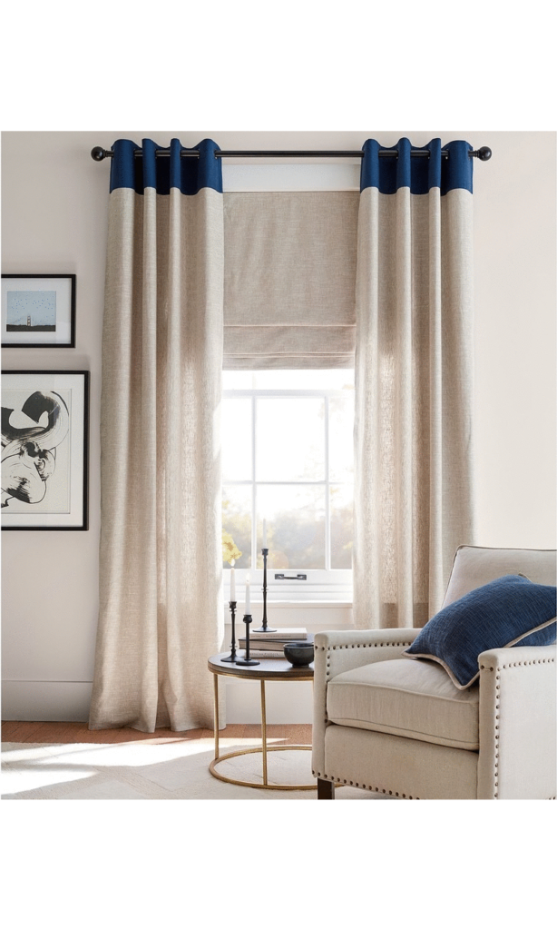 Custom Color Block Curtains & Drapes - Shop Now | Spiffy Spools
