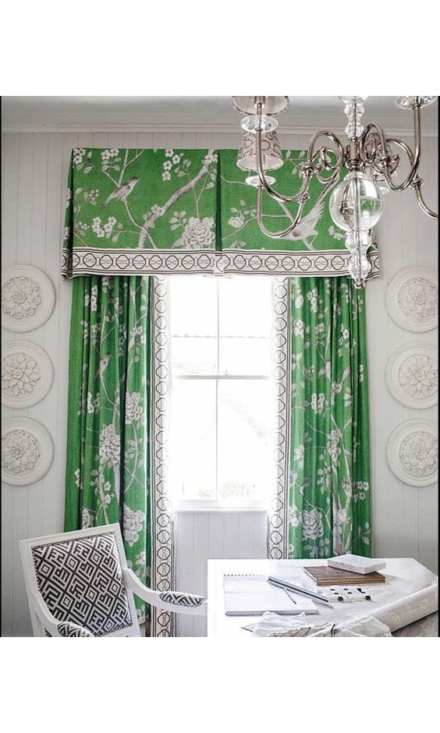 Valance with Box Pleats I Spiffy Spools