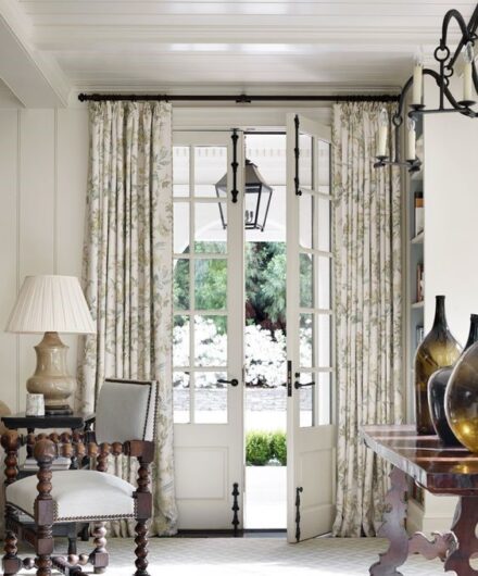 French Door Curtains: Ideas, Photos, Tips | Shop at Spiffy Spools