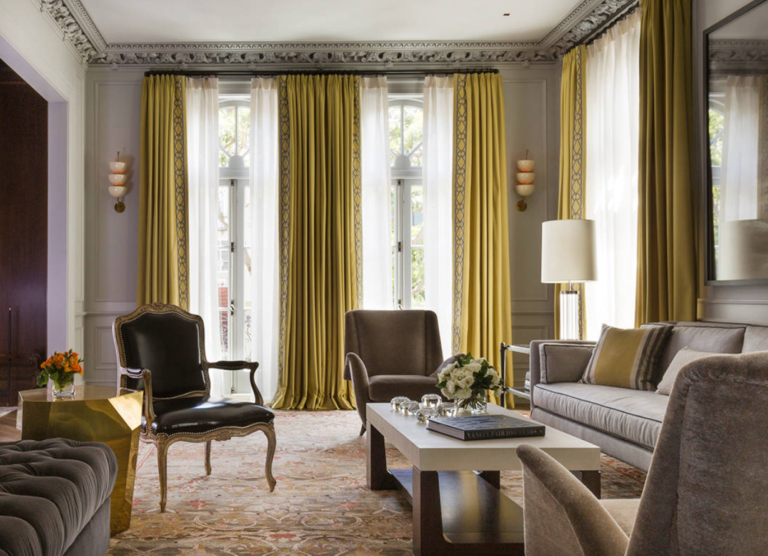 Puddled Curtains & Drapes: Ideas, Photos & Tips | Spiffy Spools